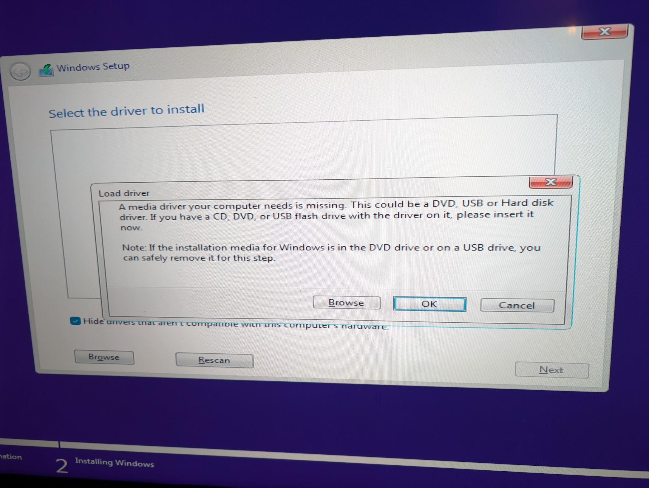 Why is the Win10/11 install ISO asking for storage drivers? | [H]ard|Forum